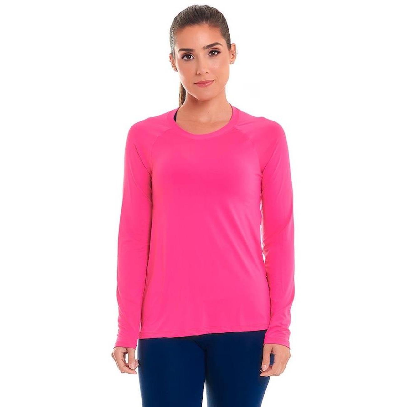 Camiseta Manga Longa Sandy Fitness Uv50+ Snd Fitness - Feminina | Centauro