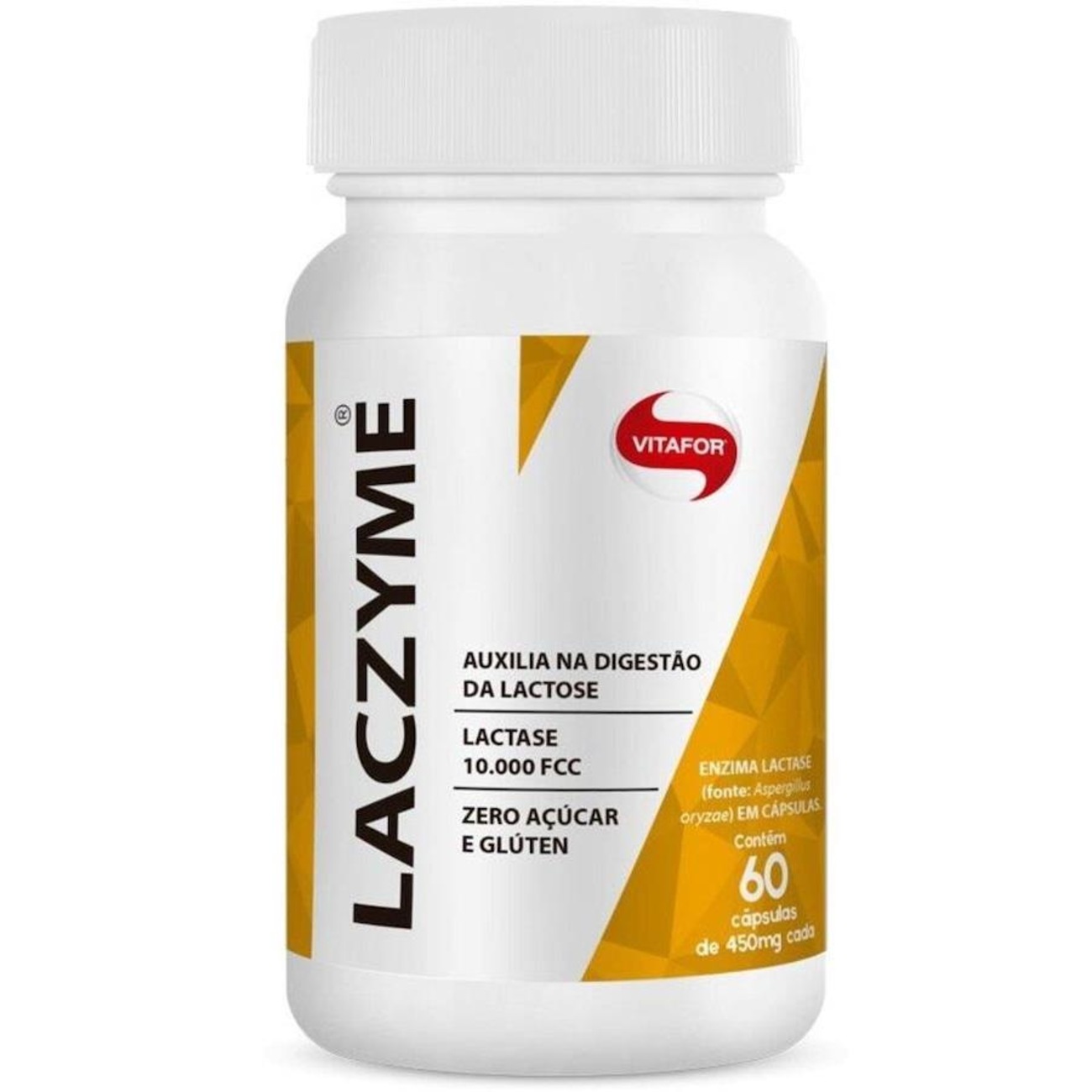 Laczyme Vitafor 450mg - 60 cápsulas | Centauro