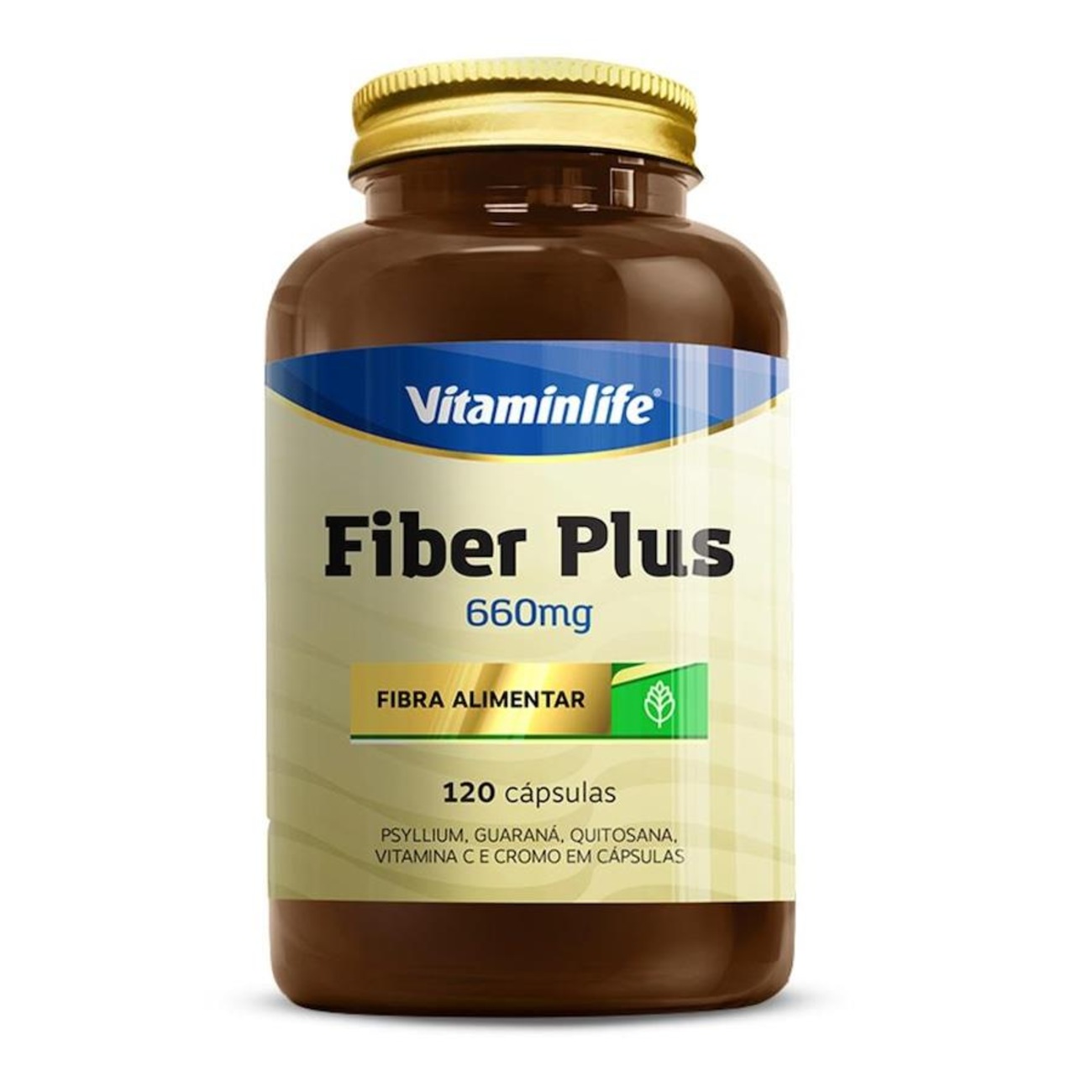Fiber Plus Vitaminlife - 120 cápsulas | Centauro