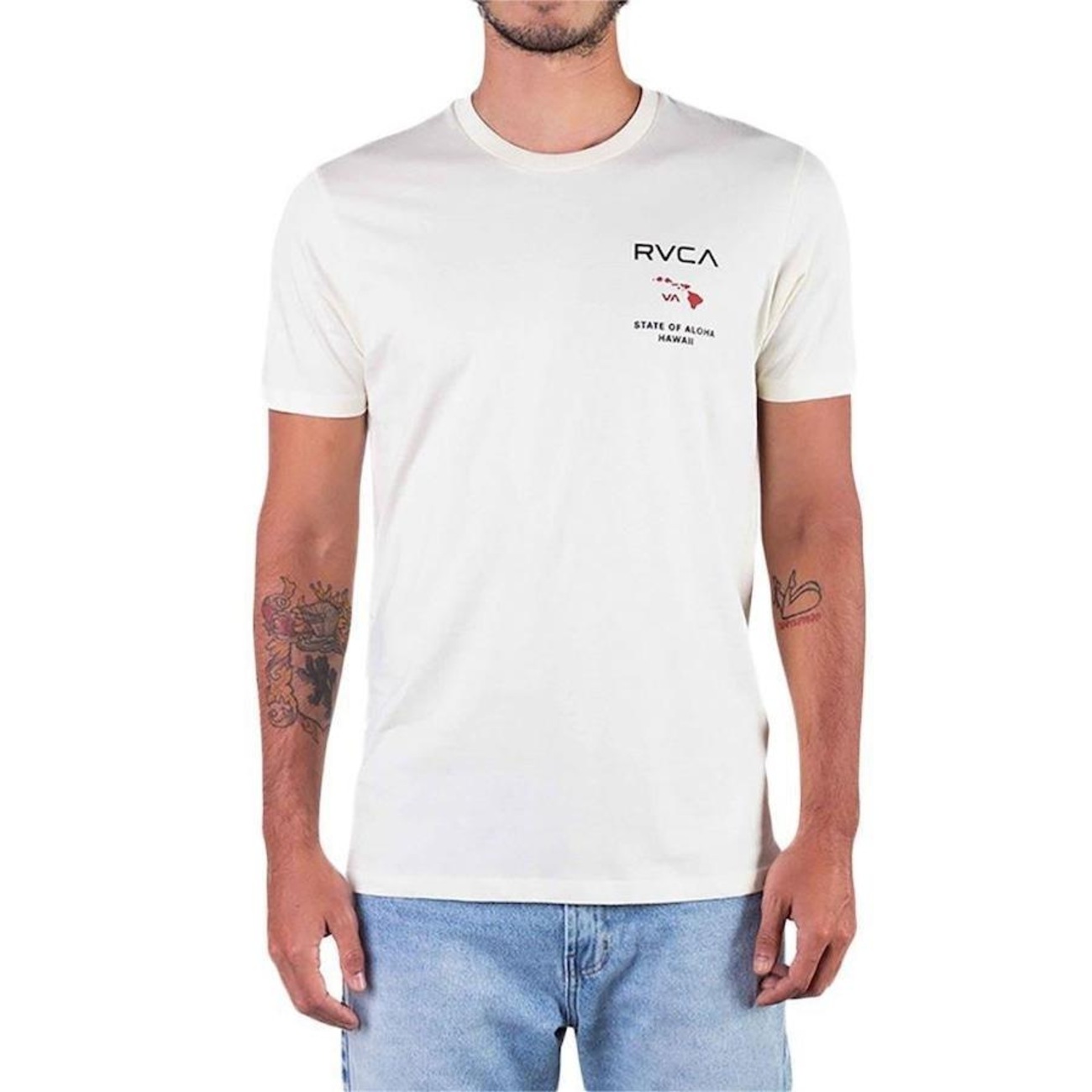 Camiseta RVCA State Of Aloha - Masculina | Centauro