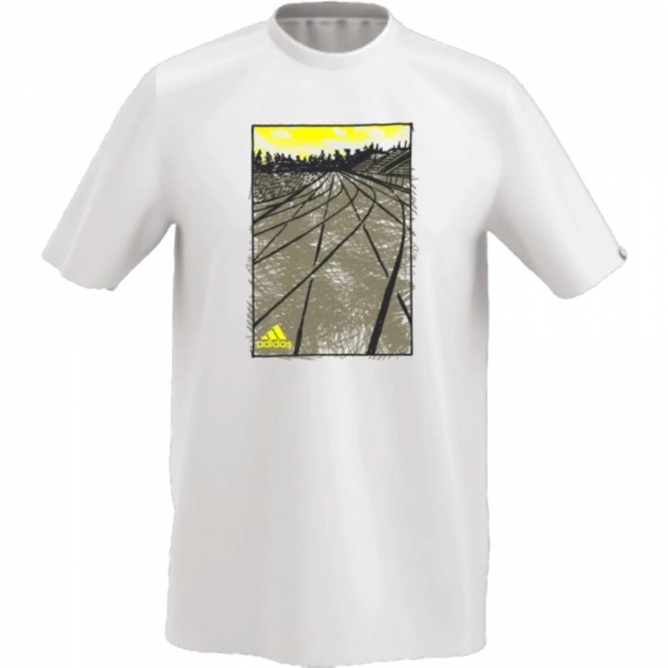 Camiseta adidas Gráfica SKT - Masculina | Centauro