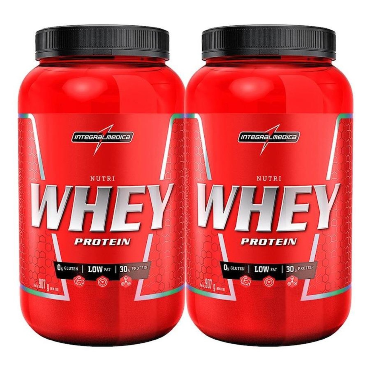 Kit Nutri Whey integralmédica - 907g - 2 Unds | Centauro