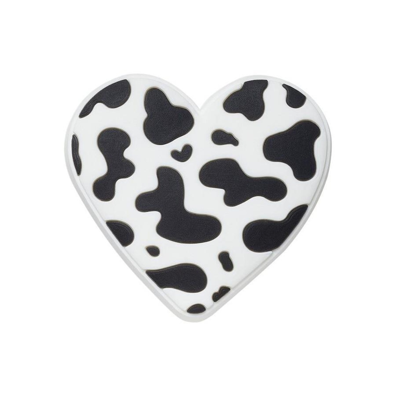 Jibbitz Crocs Coração Print Vaca | Centauro