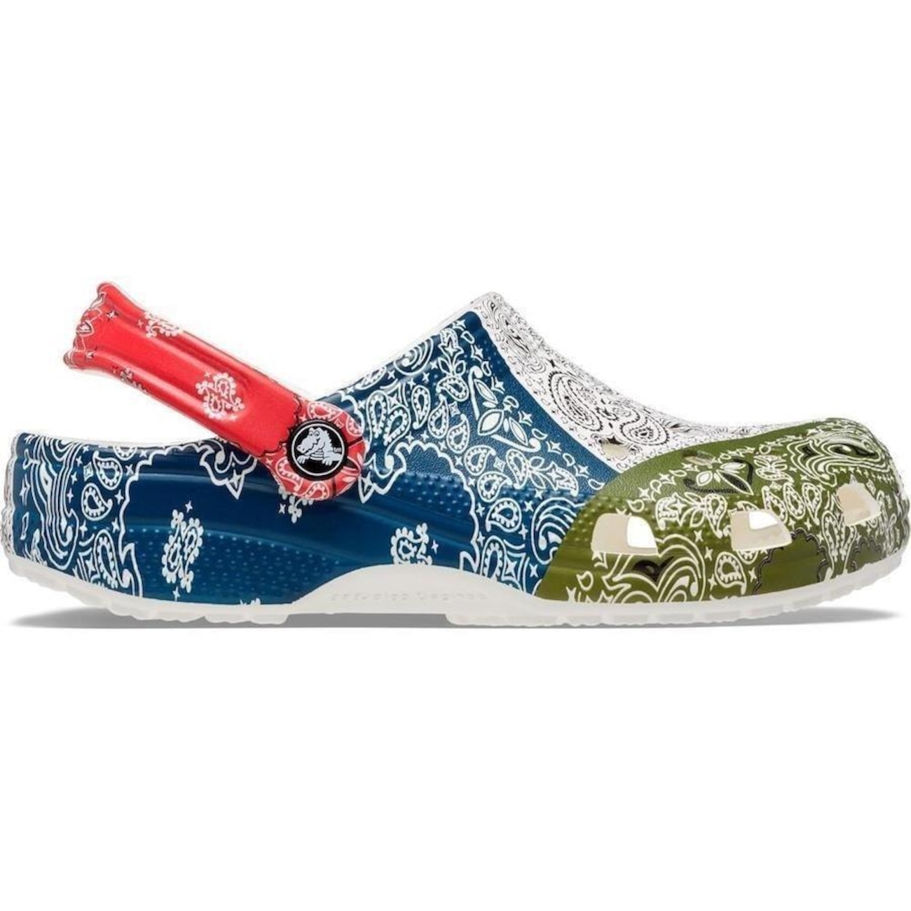 Sandália Crocs Classic Bandana Clog Multi - Unissex | Centauro
