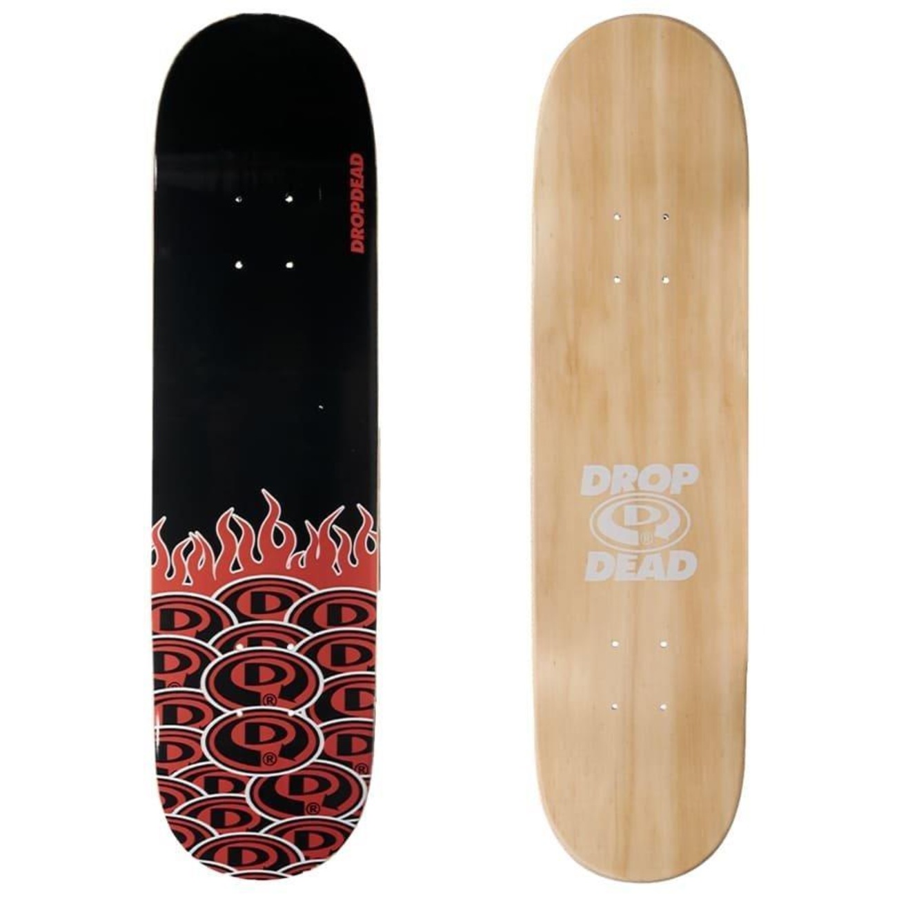 Shape de Skate Drop Dead Logo Serie Fire Kids | Centauro