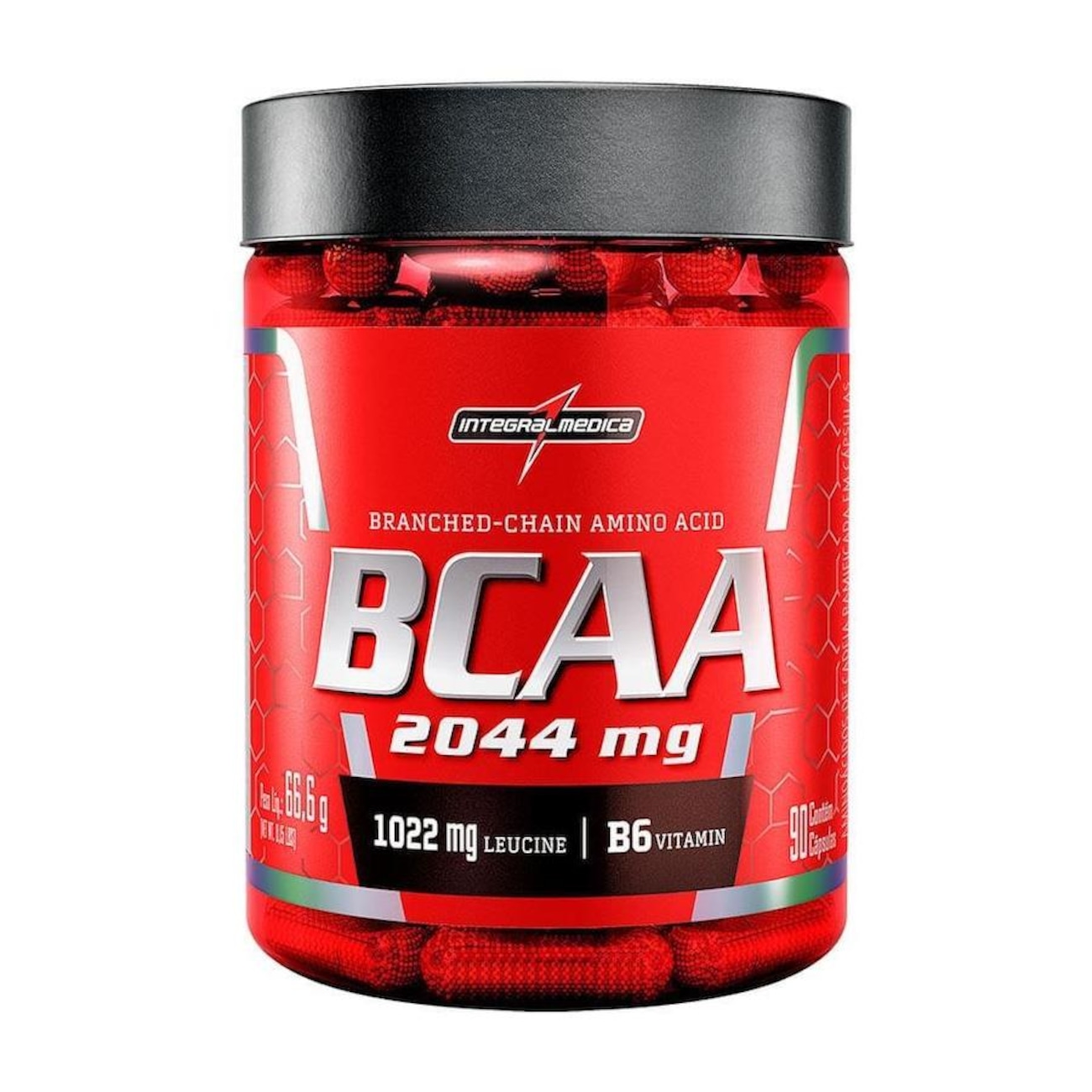 BCAA 2044 Integralmedica - 90 Cápsulas | Centauro