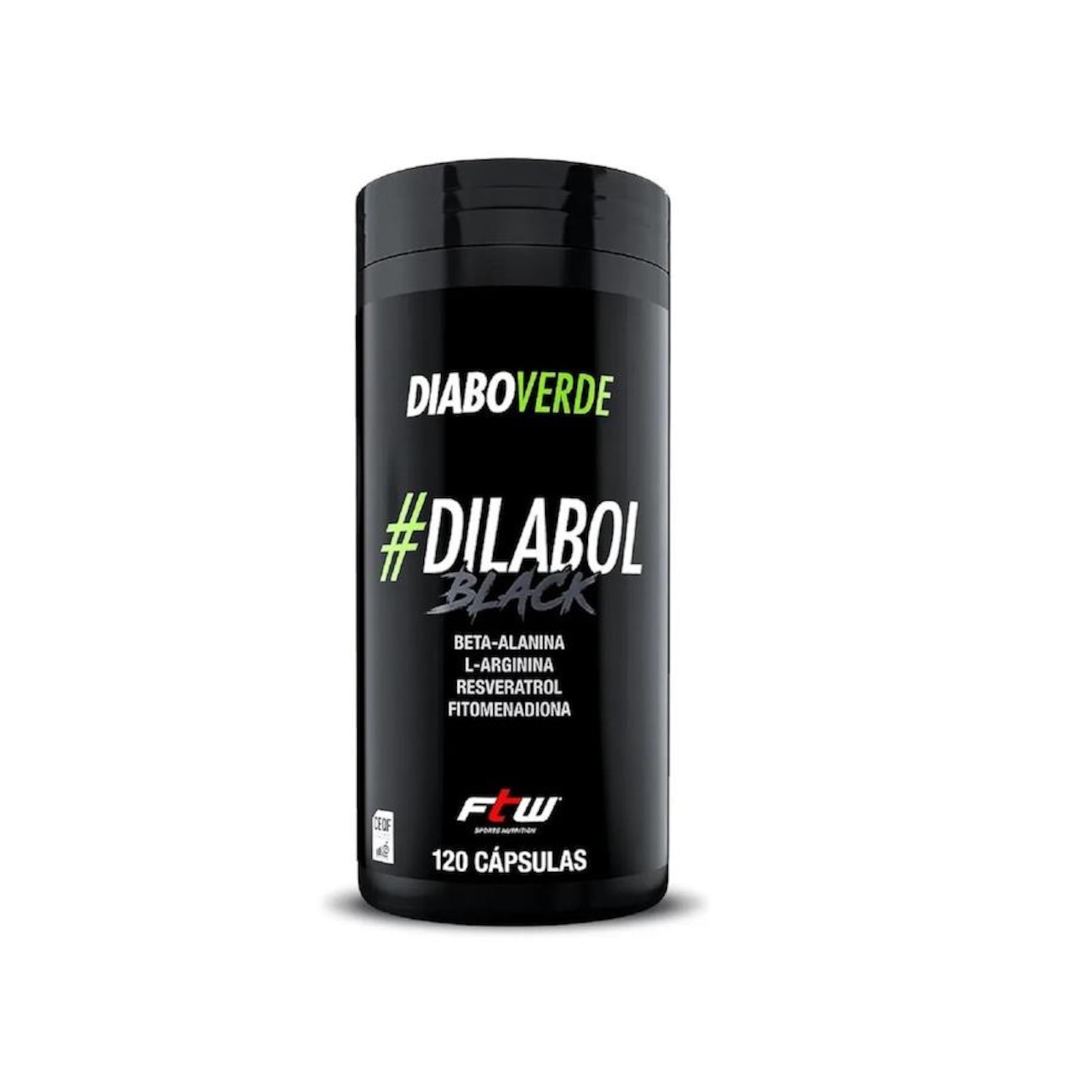 Diabo Verde FTW Dilabol Black - 120 Cápsulas | Centauro