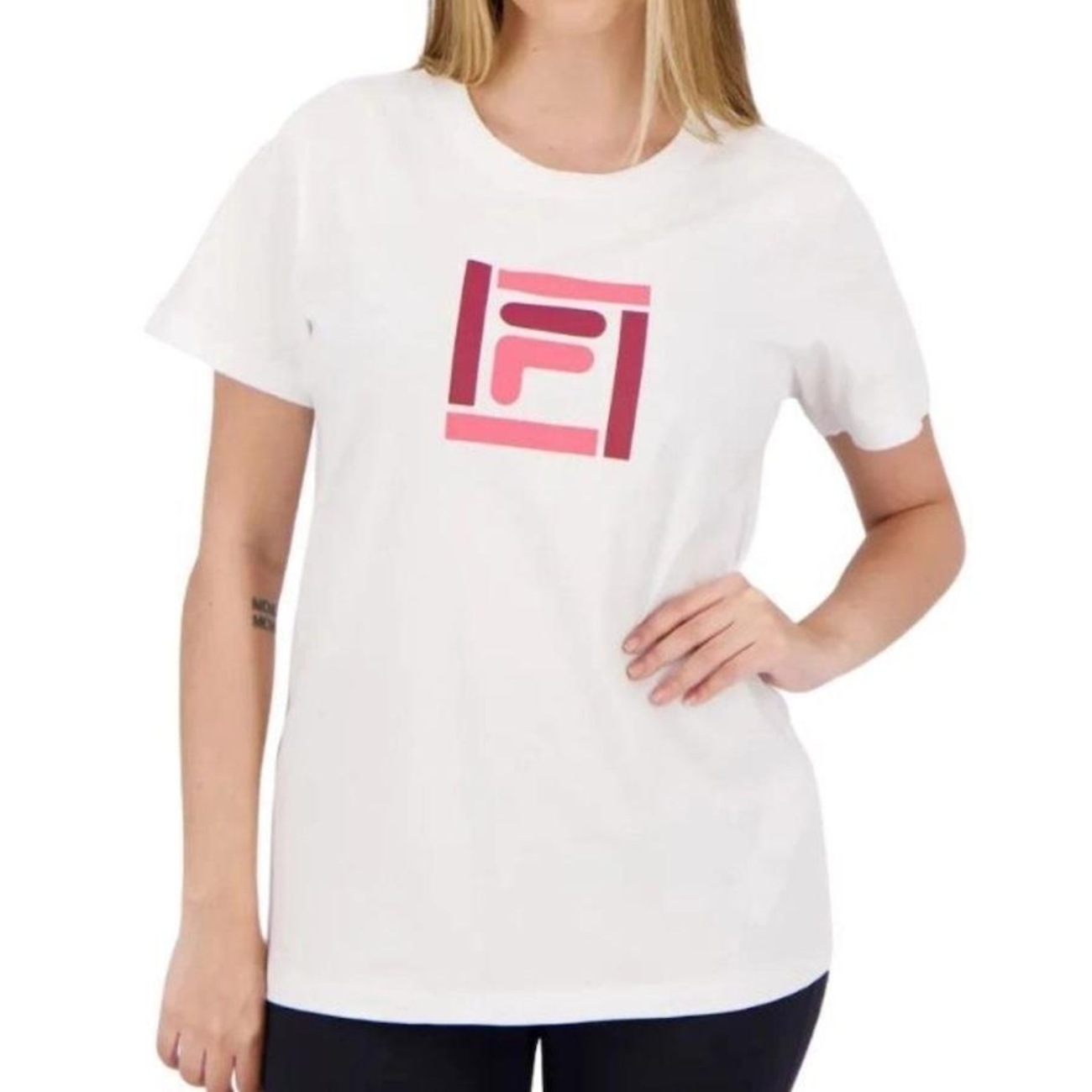 Camiseta Fila Box Color - Feminina | Centauro