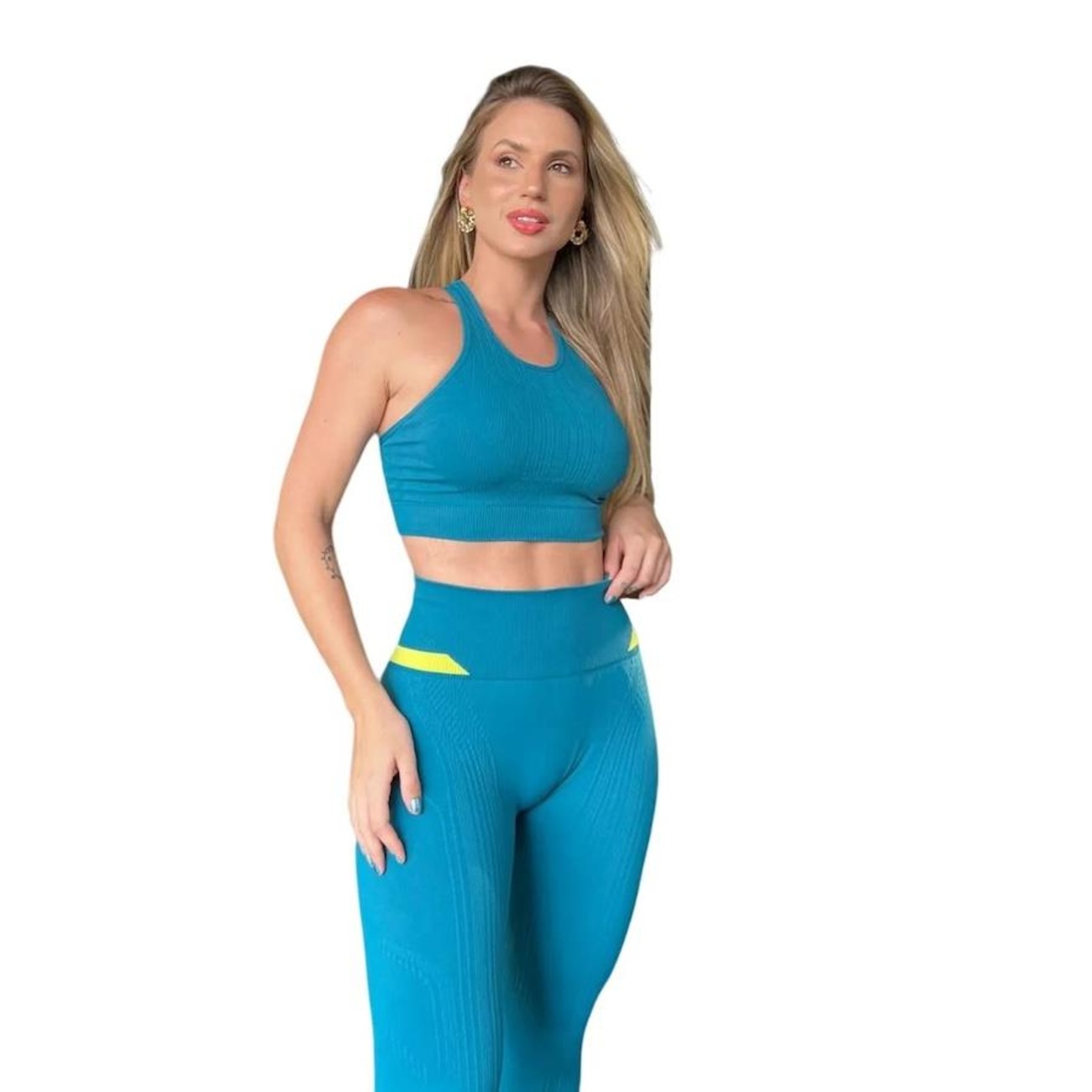 Calça Legging Lupo Lsport Texturas - Feminina | Centauro