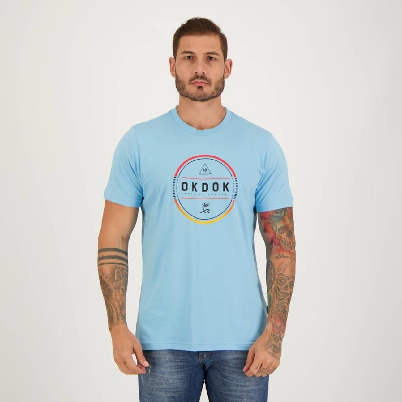 Camiseta Okdok Classic Round - Masculina | Centauro