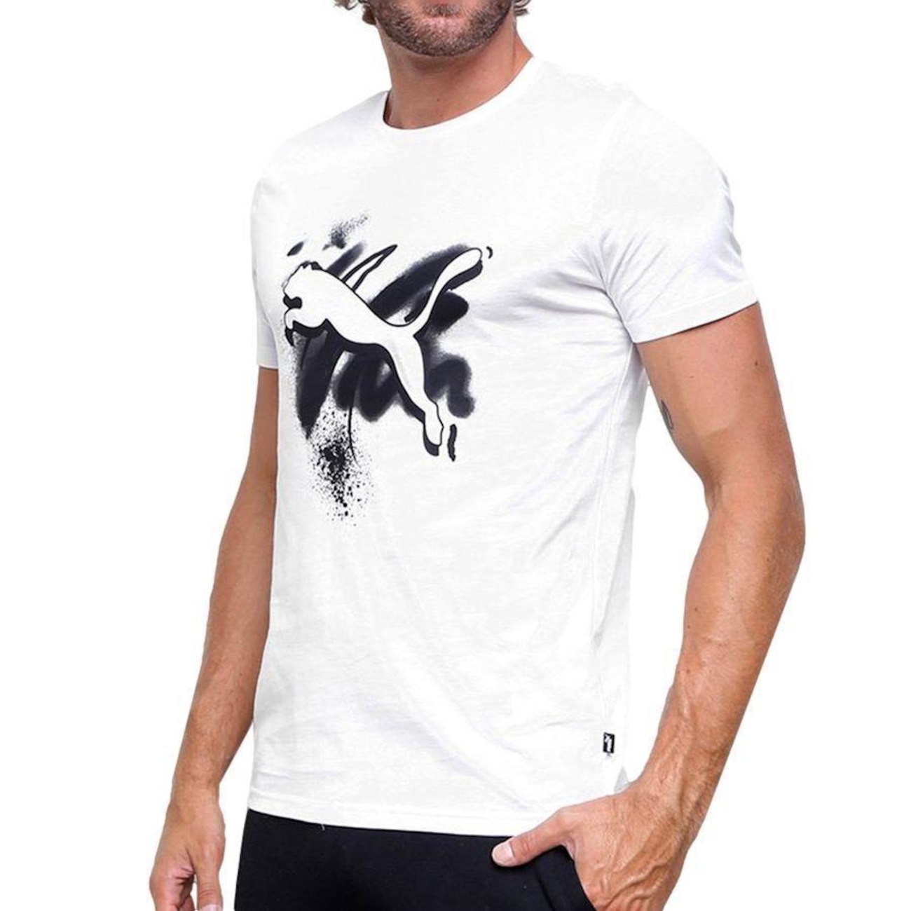 Camiseta Estampada Puma - Masculina em Promoção | Centauro