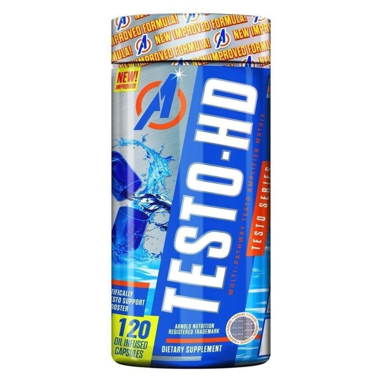 Testo HD Pré Hormonal Arnold Nutrition - 120 Cápsulas | Centauro