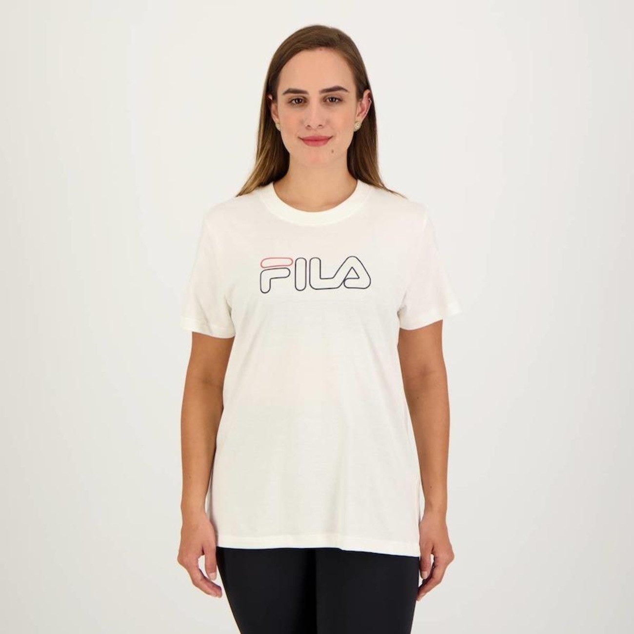 Camiseta Fila Basic Outline - Feminina | Centauro