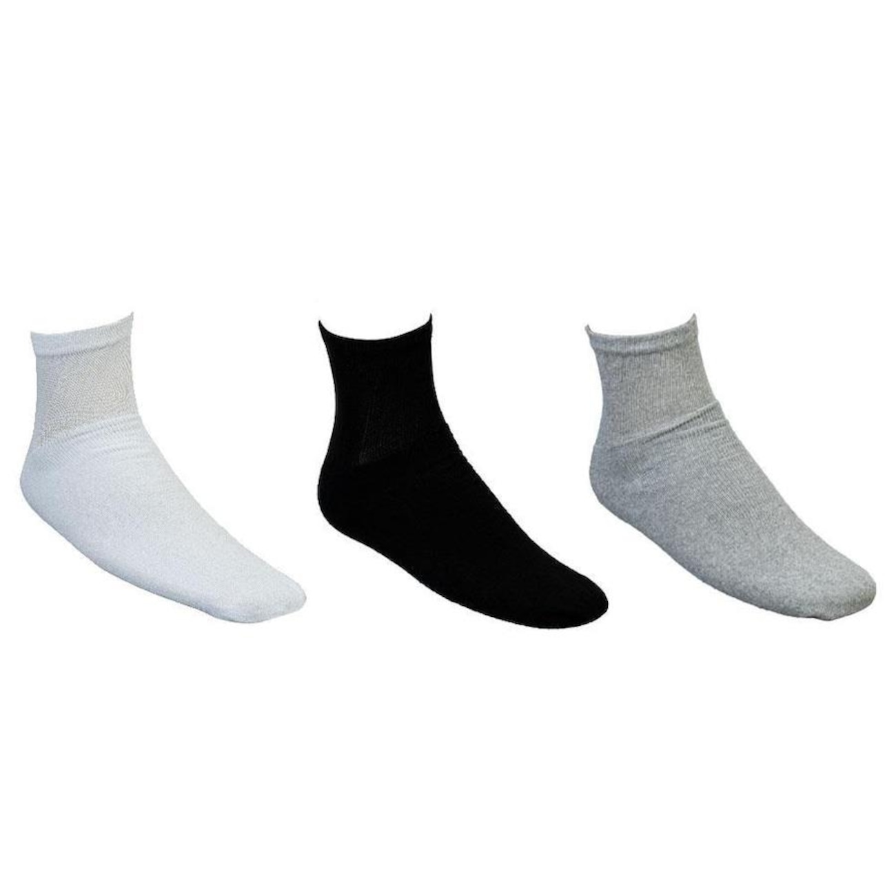 Meia Cano Alto Advance Esportiva - 3 Pares - Masculina | Centauro