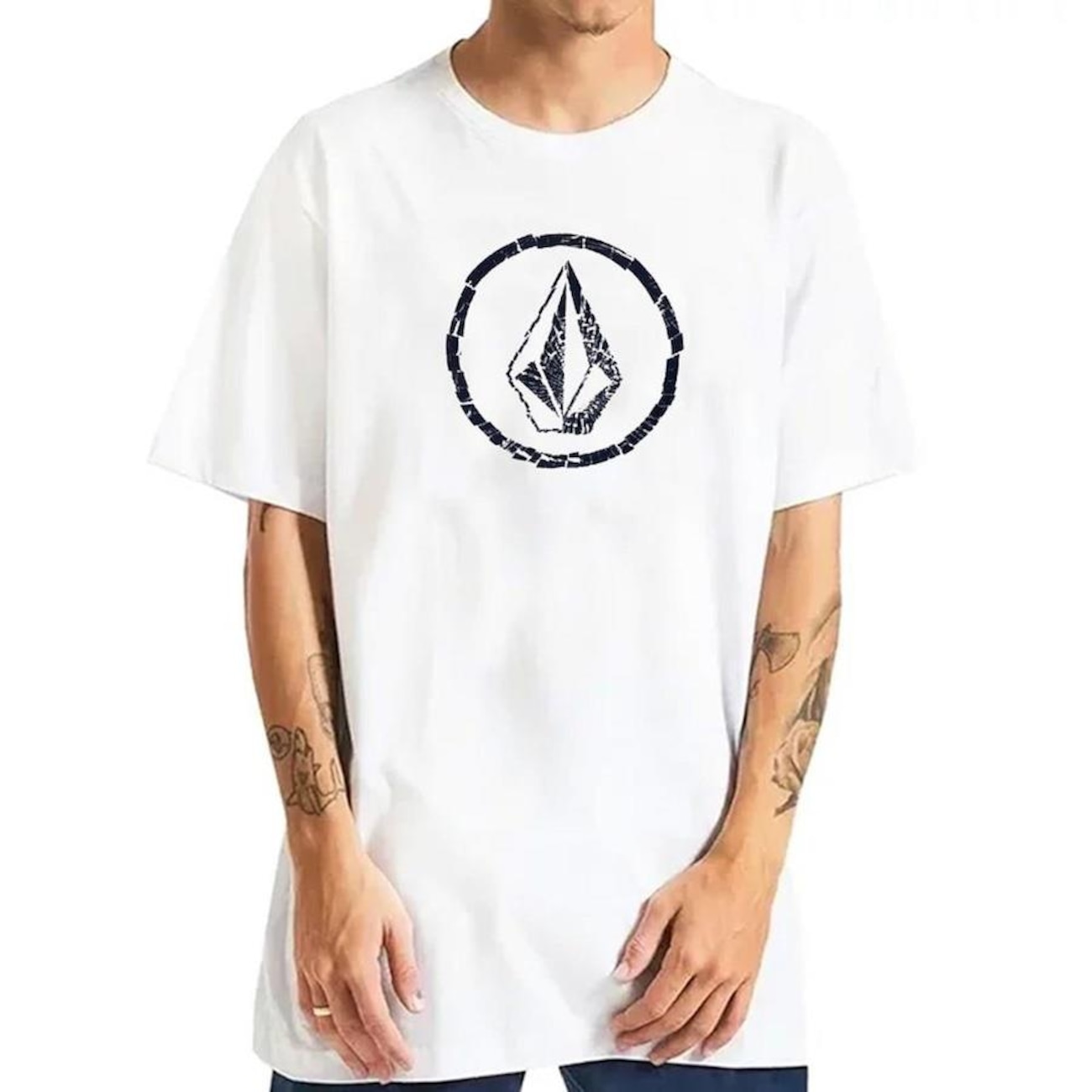 Camiseta Volcom Circle Stone - Masculina | Centauro
