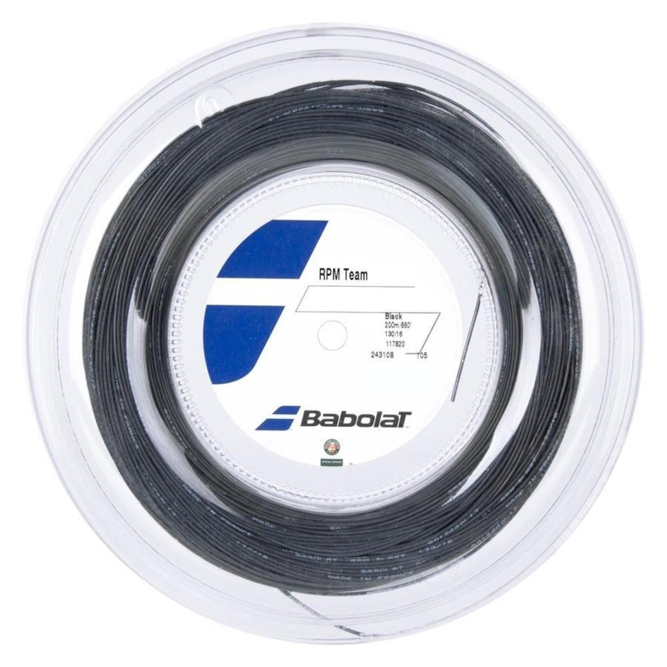 Rolo de Corda Babolat RPM Team 17 1.25 - 200m | Centauro