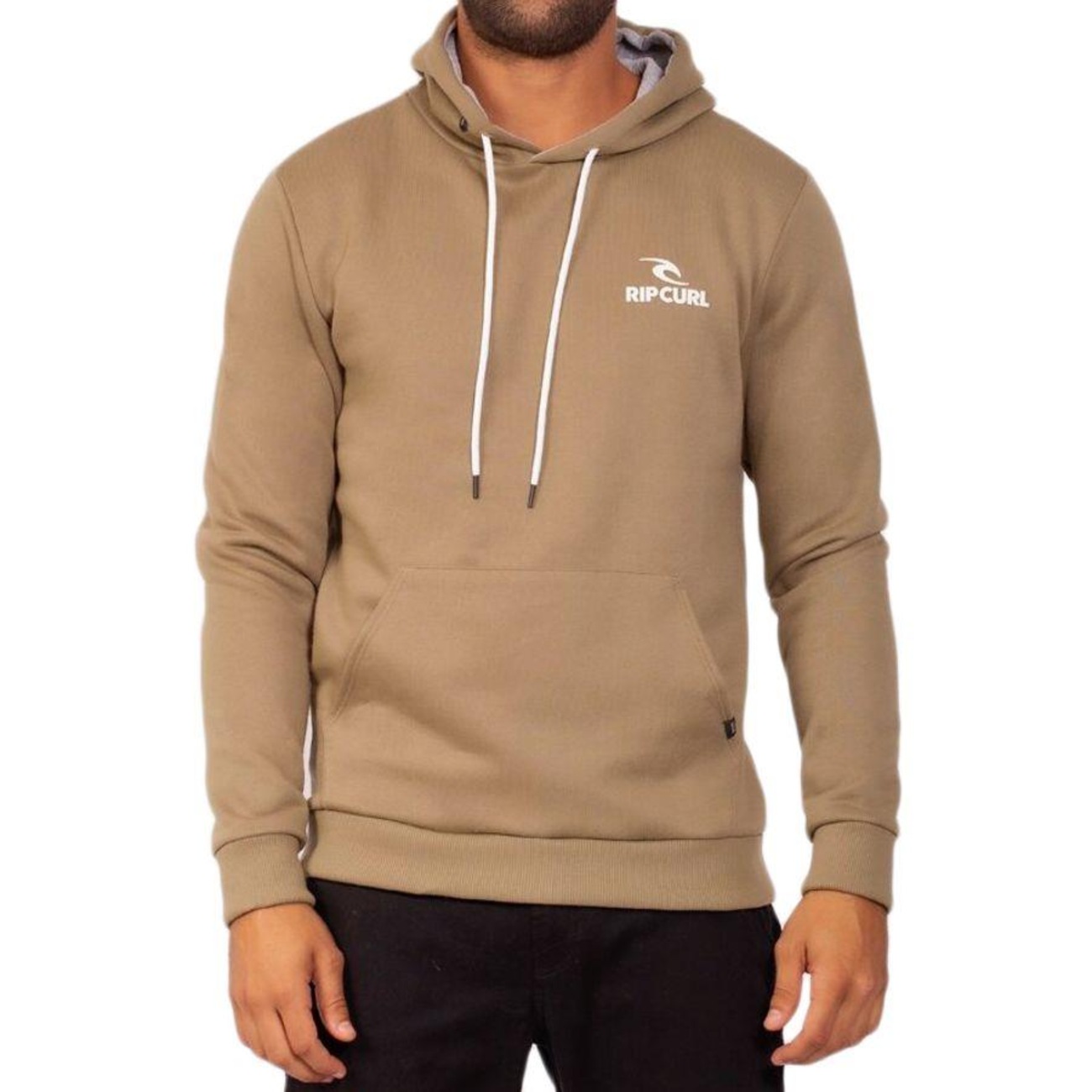 Blusão de Moletom com Capuz Rip Curl Brand Stack Hood - Masculino | Centauro