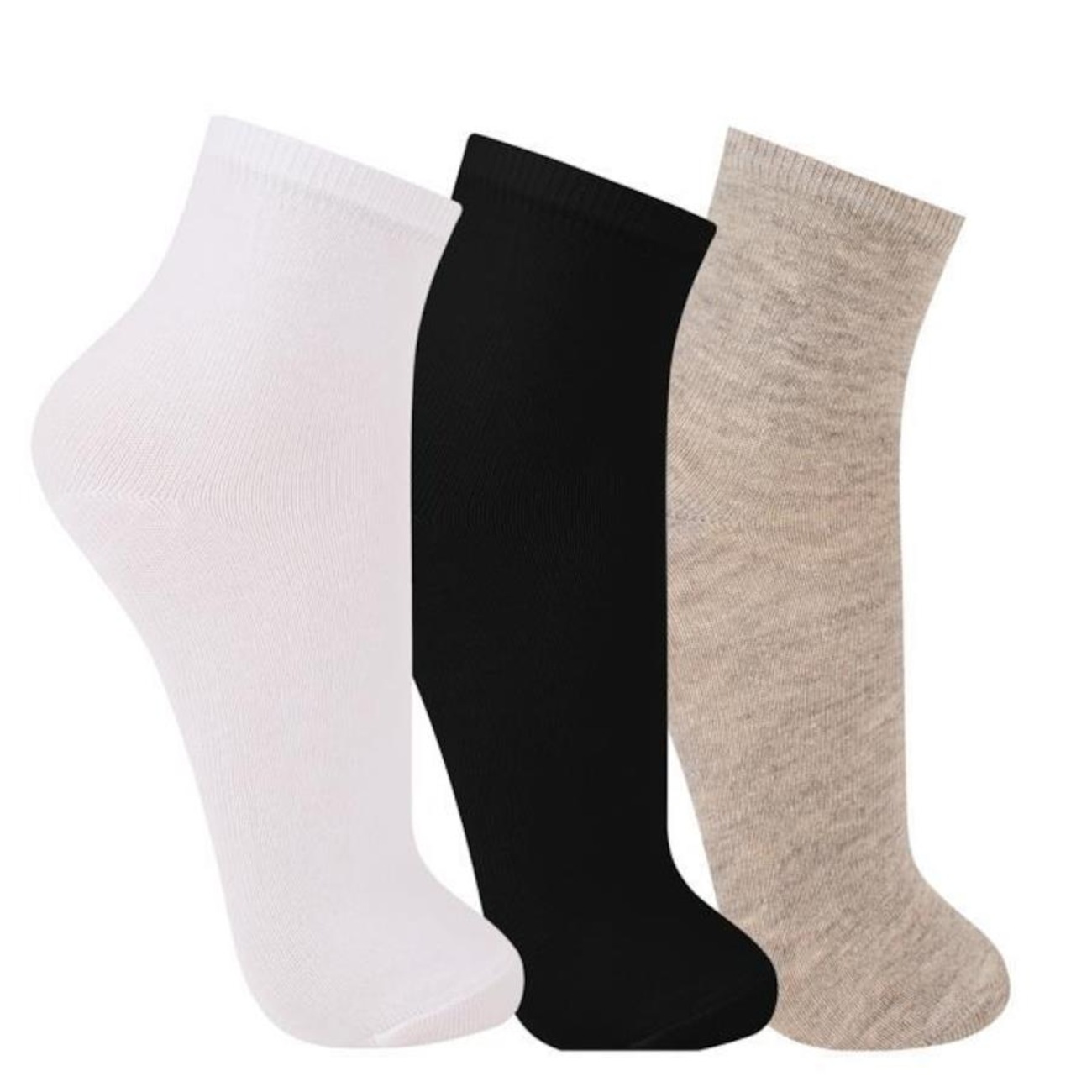 Kit Meias Cano Médio Trifil 7686 - 35 ao 38 - 3 Pares - Feminina | Centauro