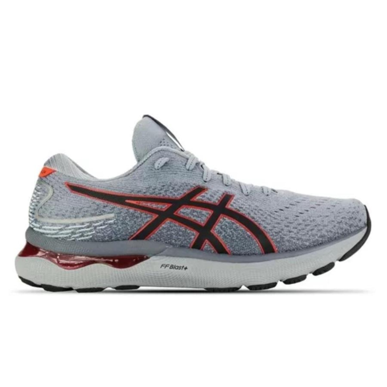 Tênis Asics Nimbus 24 Sheet Rock Cherry - Masculino | Centauro