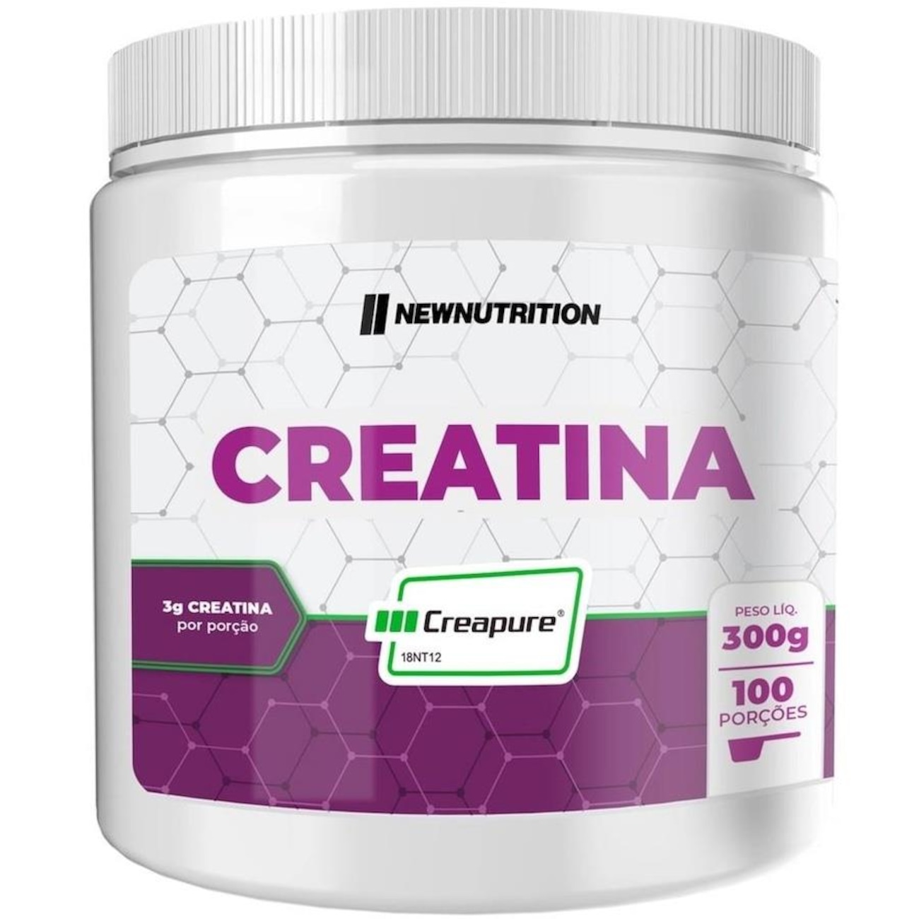 Creatina Creapure Pura 100g New Nutrition | Centauro