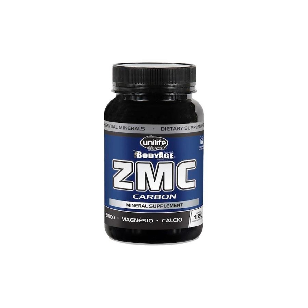 ZMC Carbon 950 mg 120 caps - Unilife | Centauro