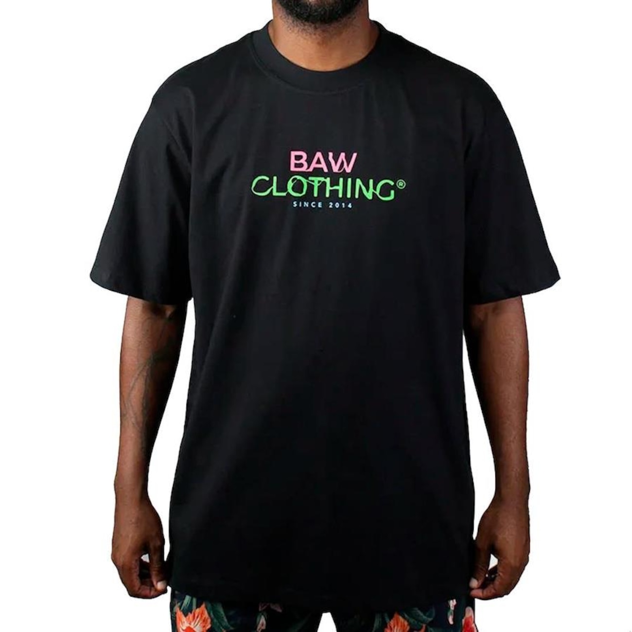 Camiseta Baw Light Glitch - Masculina | Centauro