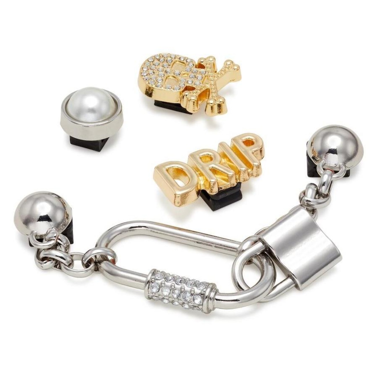Kit Jibbitz Crocs para Cadarço Drip - 5 Unidades | Centauro