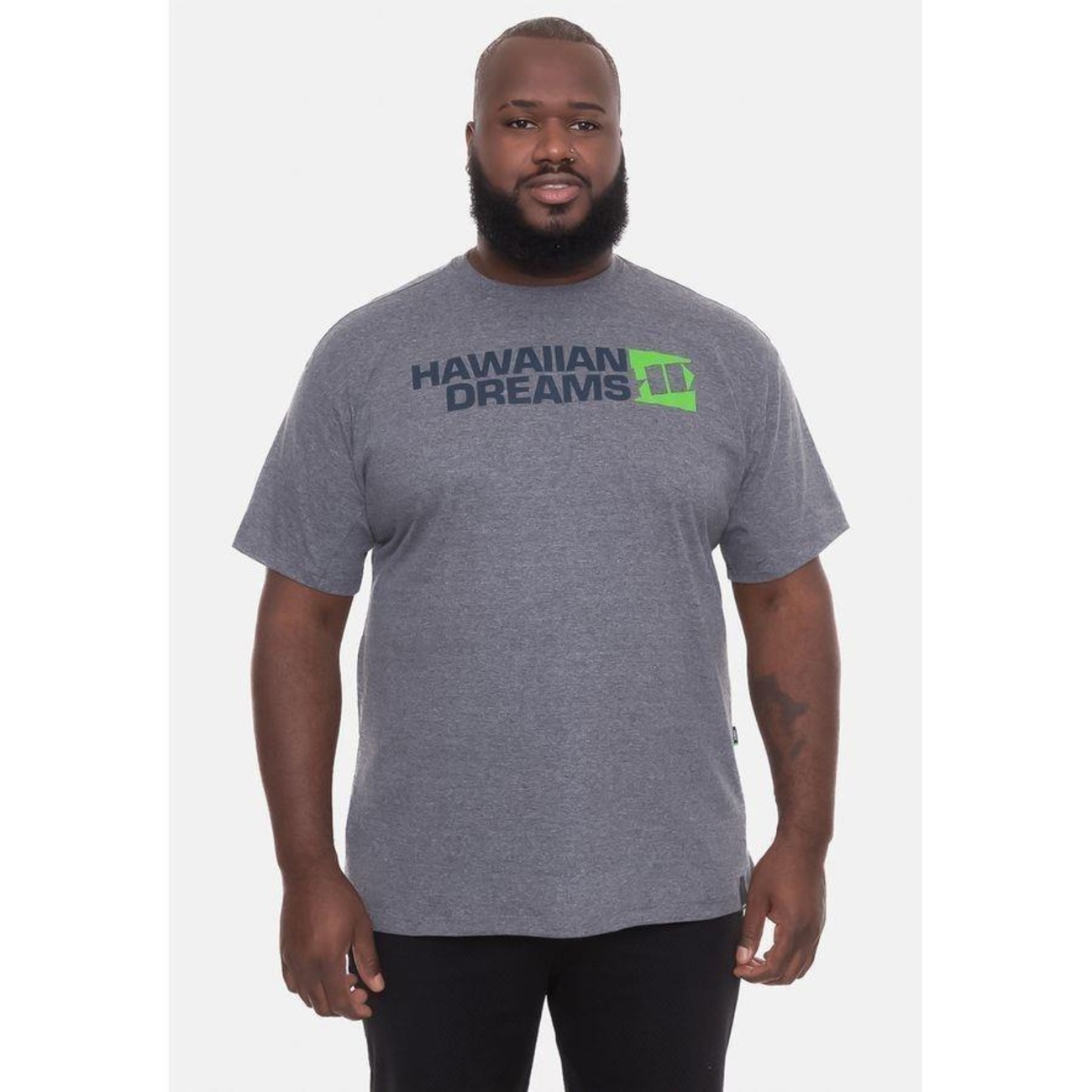 Camiseta HD Plus Size Profile - Masculina | Centauro