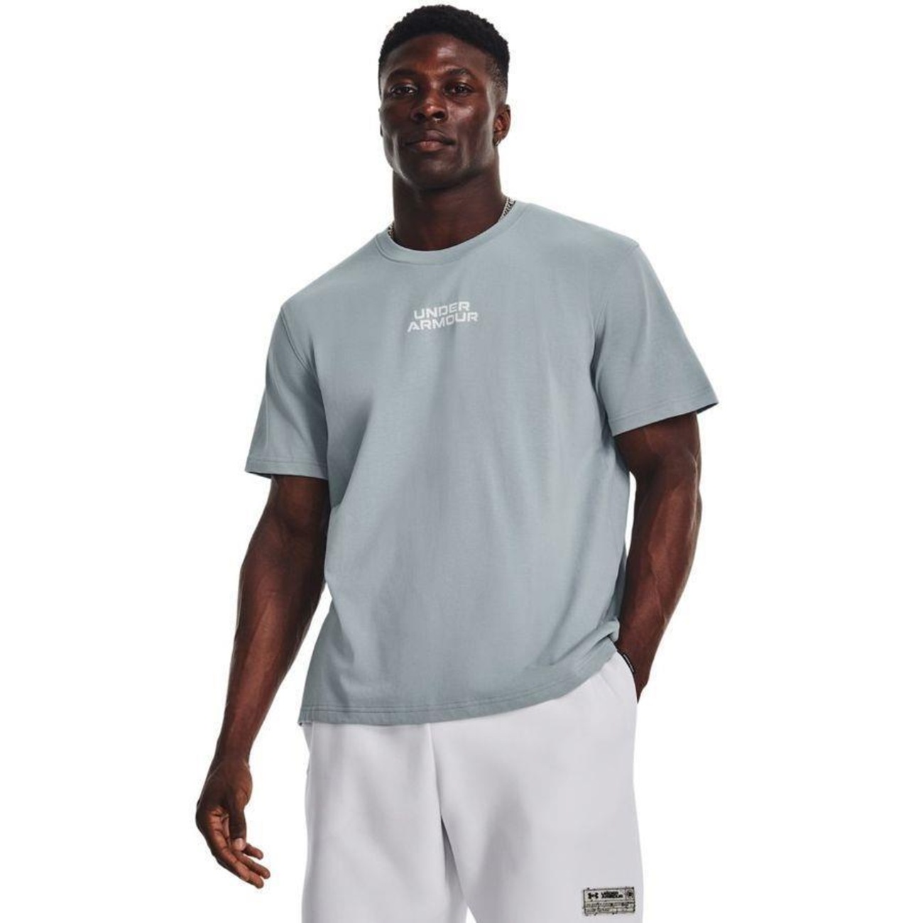 Camiseta Under Armour Outline Heavyweight - Unissex em Promoção | Centauro
