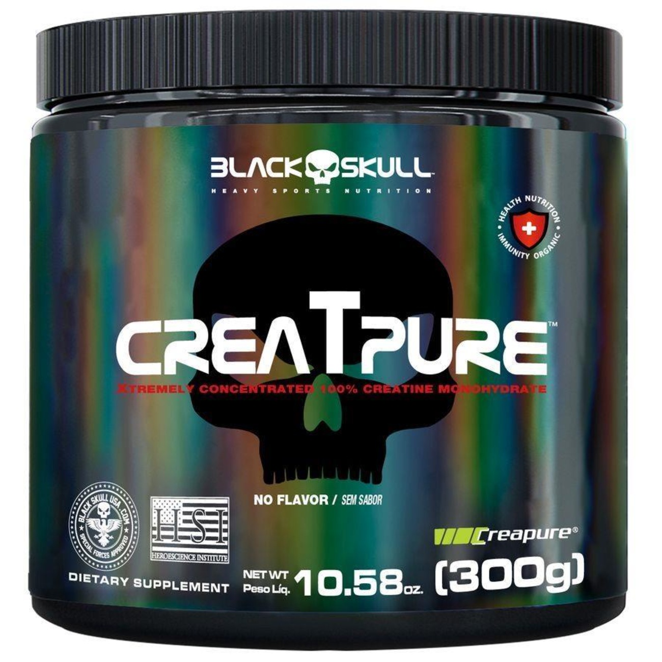 Creatina Creapure Black Skull - 300g | Centauro