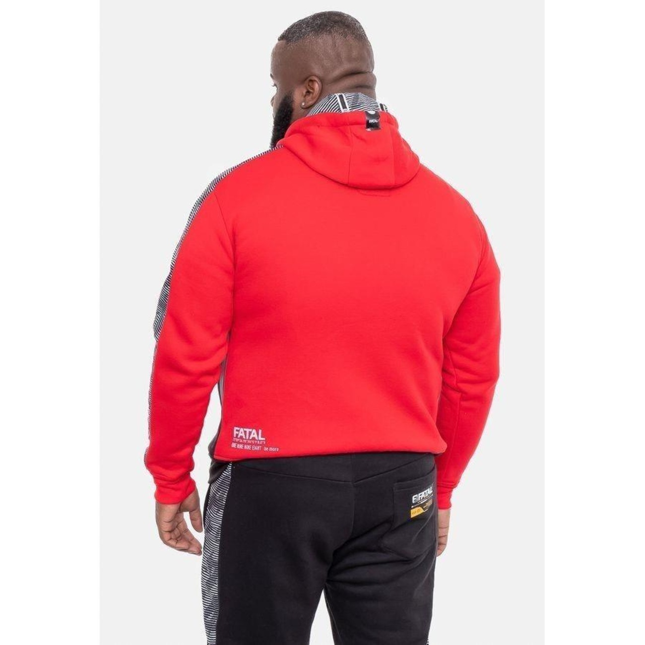 Jaqueta de Moletom com Capuz Fatal Plus Size Canguru Aberto - Masculina ...