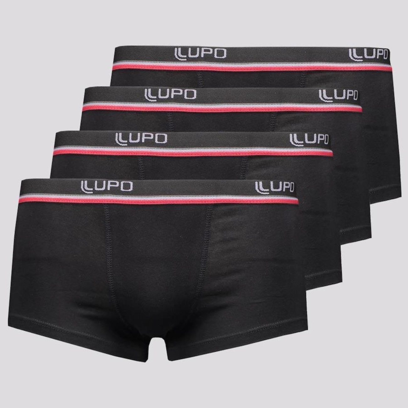 Kit Cuecas Lupo Am Sunga - 4 Unidades - Adulto | Centauro