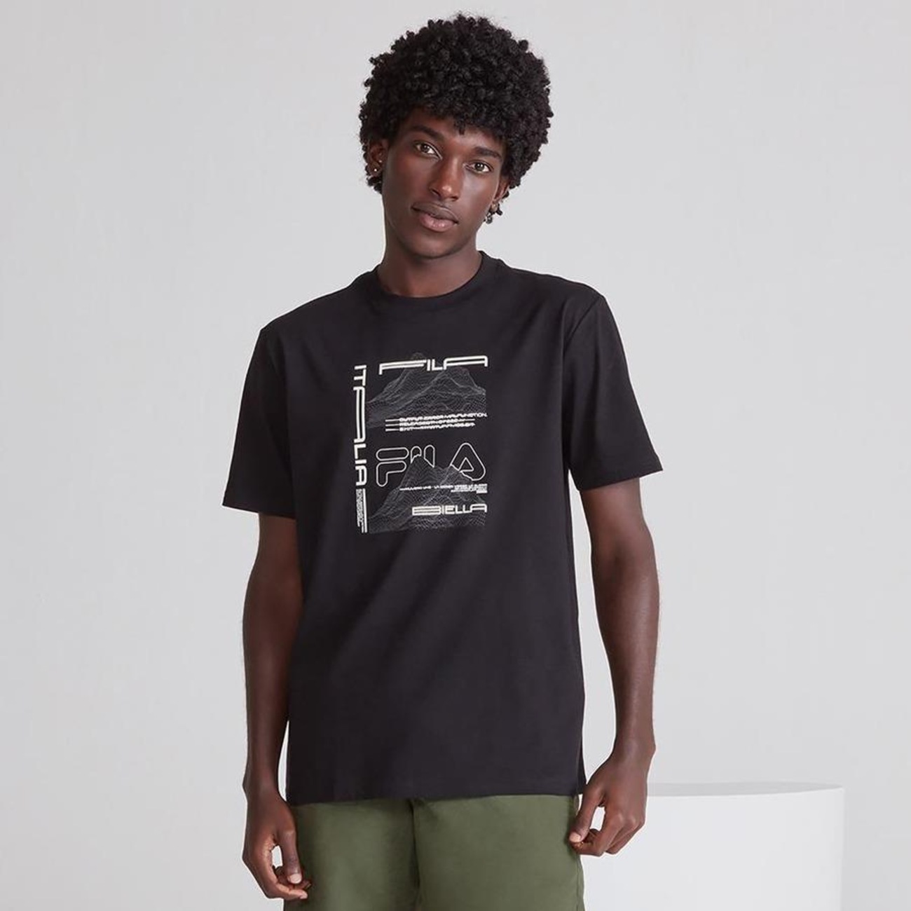 Camiseta Fila Digital Graphic - Masculina | Centauro