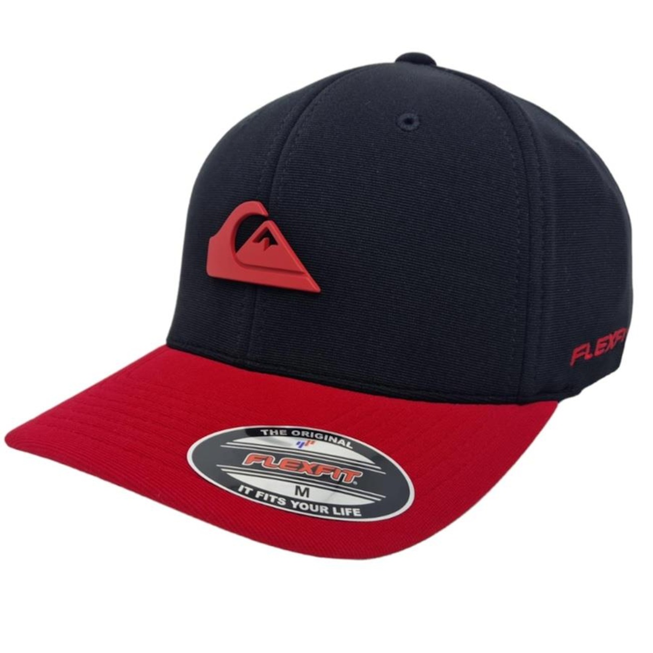 Boné Aba Curva Quiksilver Plate Bicolor Big - Fechado - Adulto | Centauro