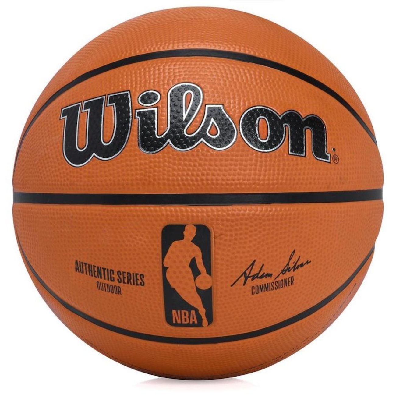 Bola de Basquete Wilson Nba Authentic Series Outdoor Tam 6 | Centauro