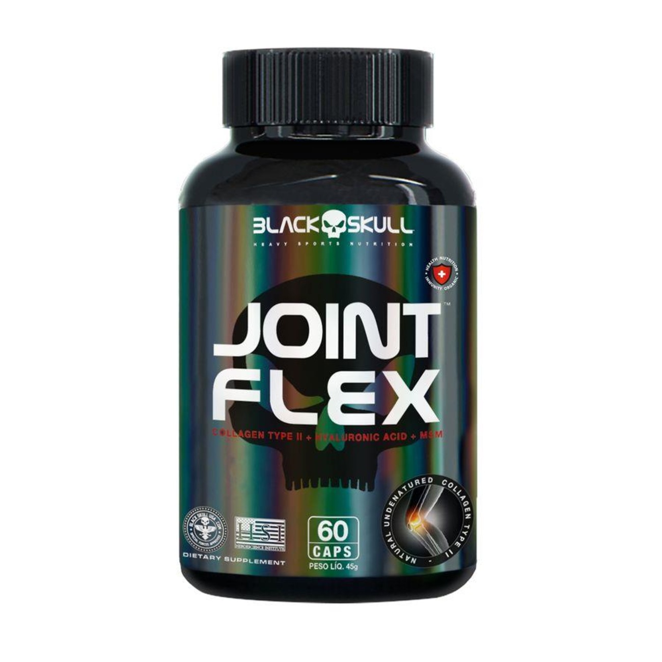 Colágeno Black Skull Joint Flex - 60 Capsulas | Centauro