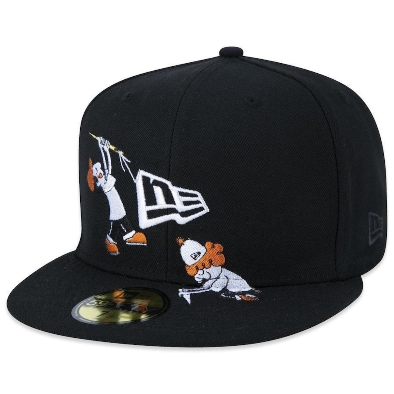 Boné Aba Reta New Era 59Fifty Fitted All Building - Fechado - Adulto ...
