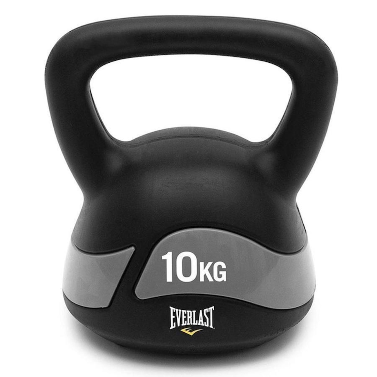 Kettlebell Everlast Revestido Pvc de Alta Resistência - 10kg | Centauro