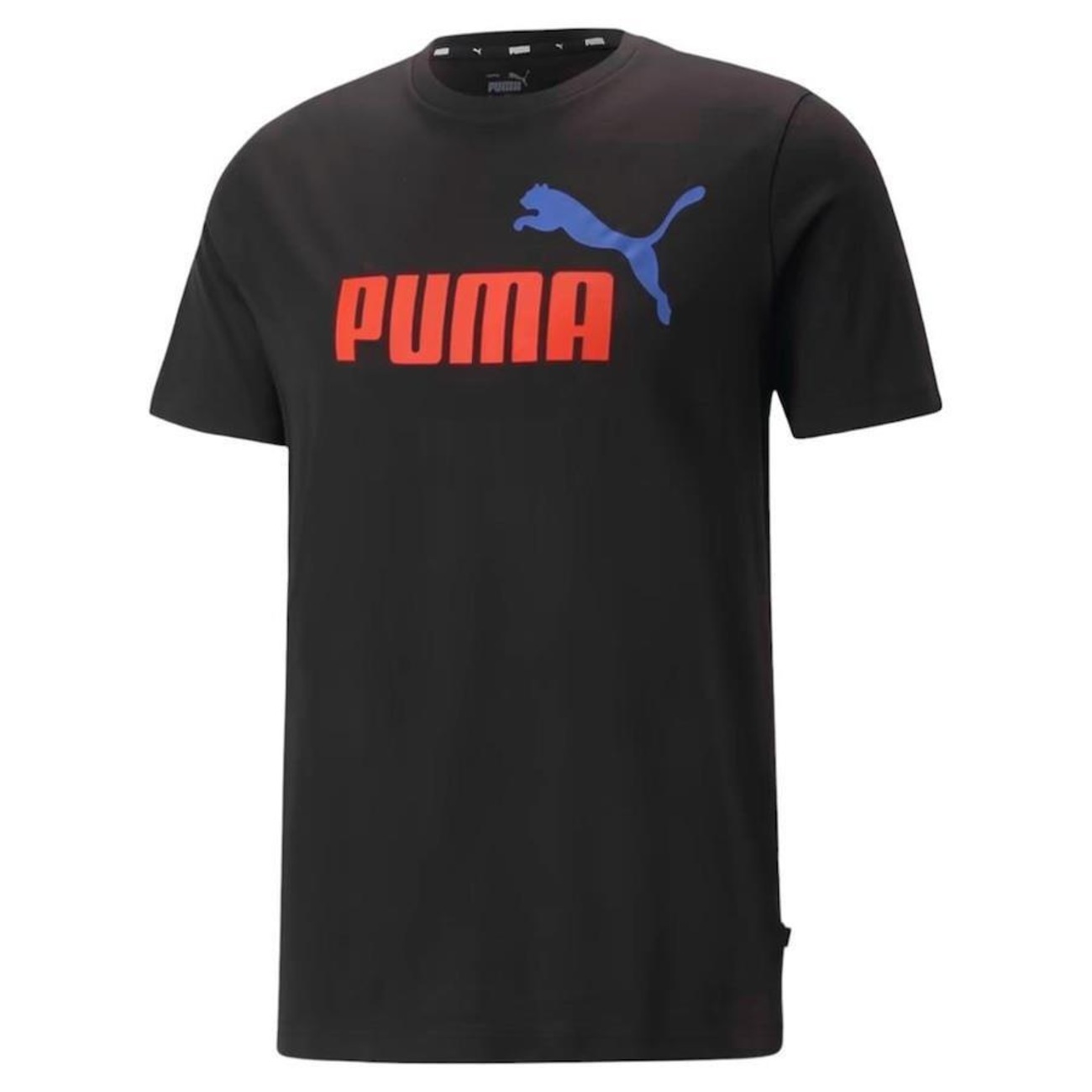 Camiseta Puma Essentials+ 2 Col Logo - Masculina | Centauro