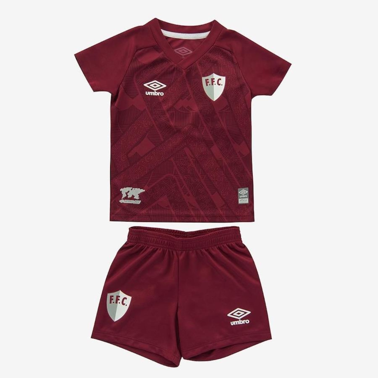 Uniforme do Fluminense III 2022 Clube Umbro - Infantil em Promoção ...