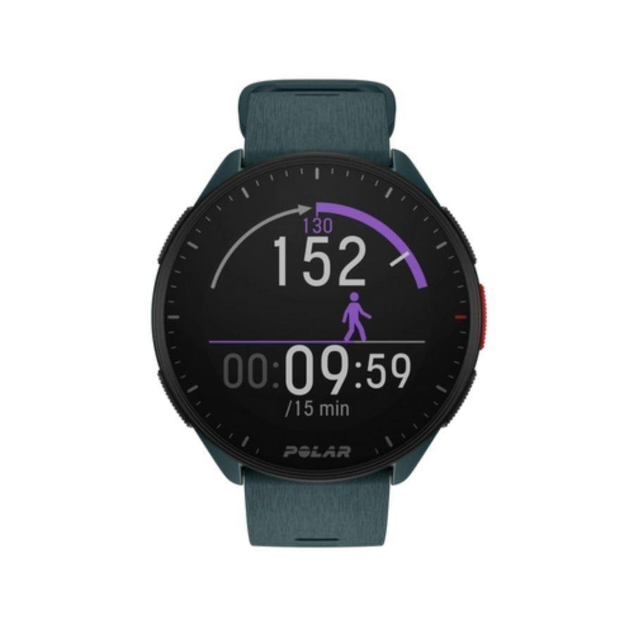 Relógio Monitor Cardíaco Polar Pacer - Unissex - Petróleo - Polar | Centauro