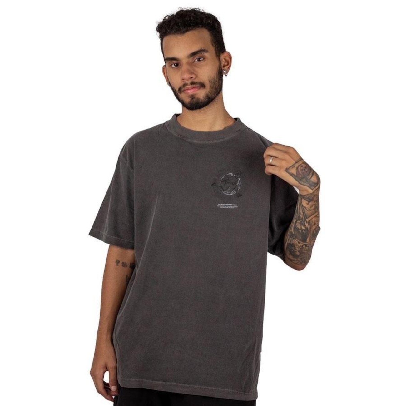 Camiseta Plano C Stone Estampa No Corre - Masculina | Centauro