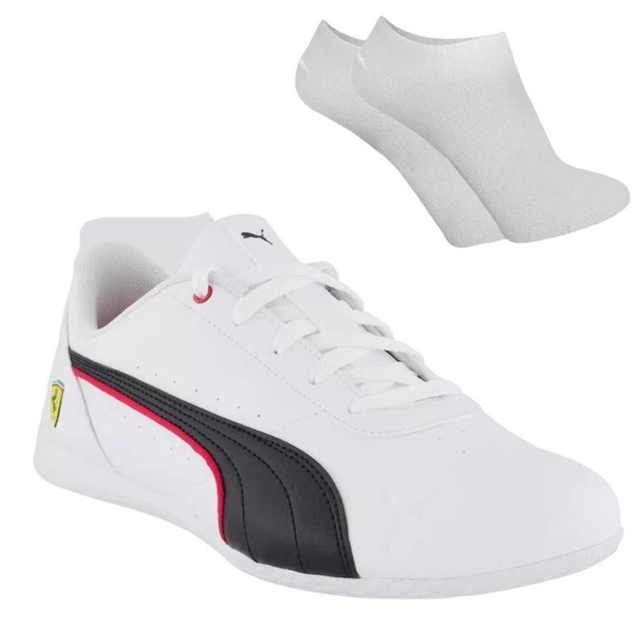 Kit Tênis Puma Scuderia Ferrari Neo Cat + Meia - Masculino | Centauro