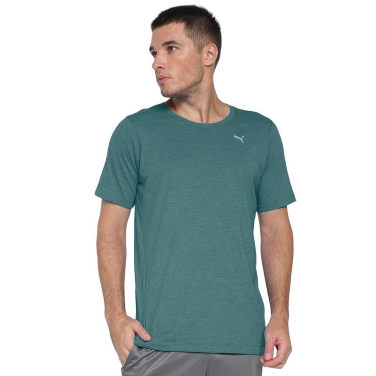Camiseta Puma Performance Heather - Masculina | Centauro