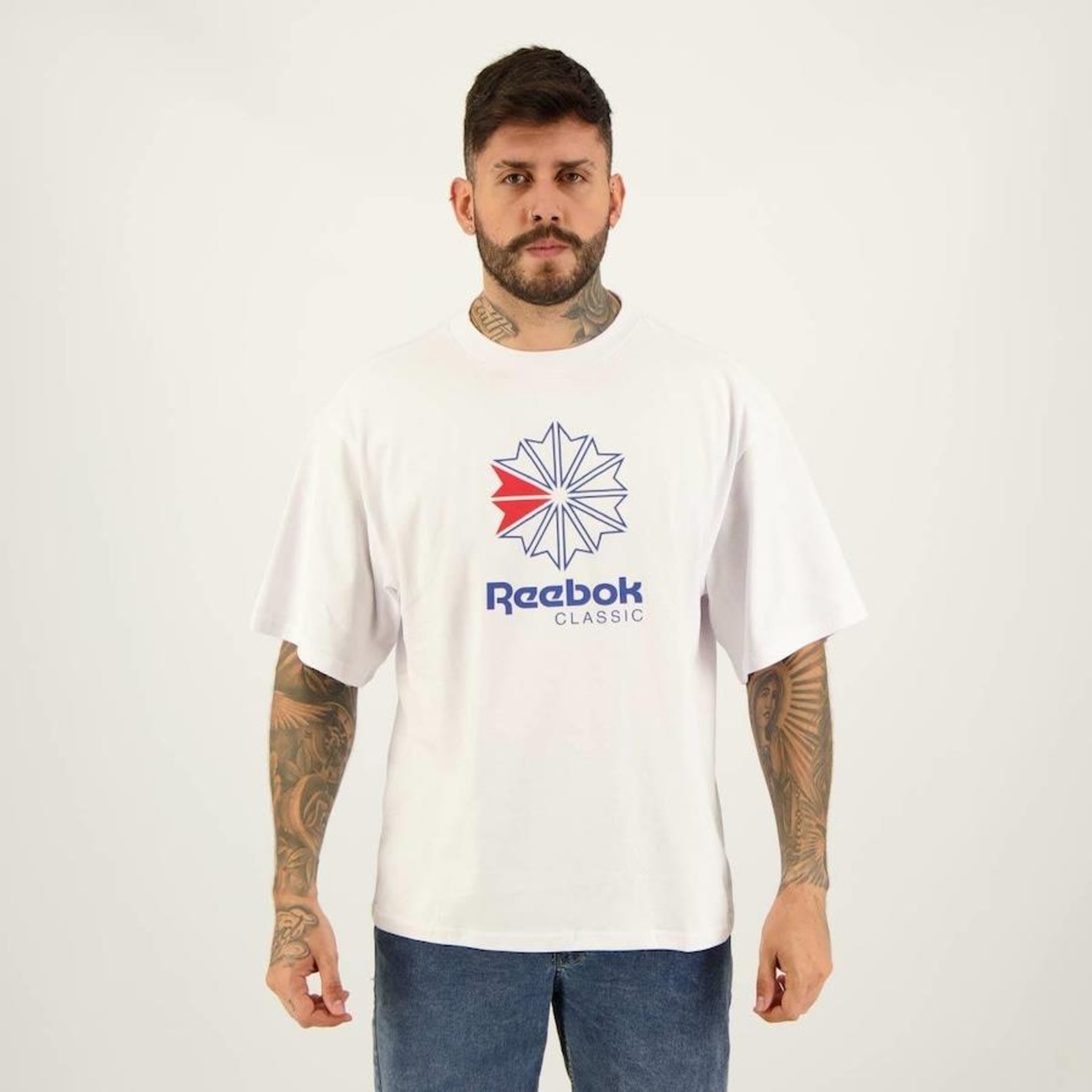 Camiseta Reebok Young Relax - Masculina | Centauro