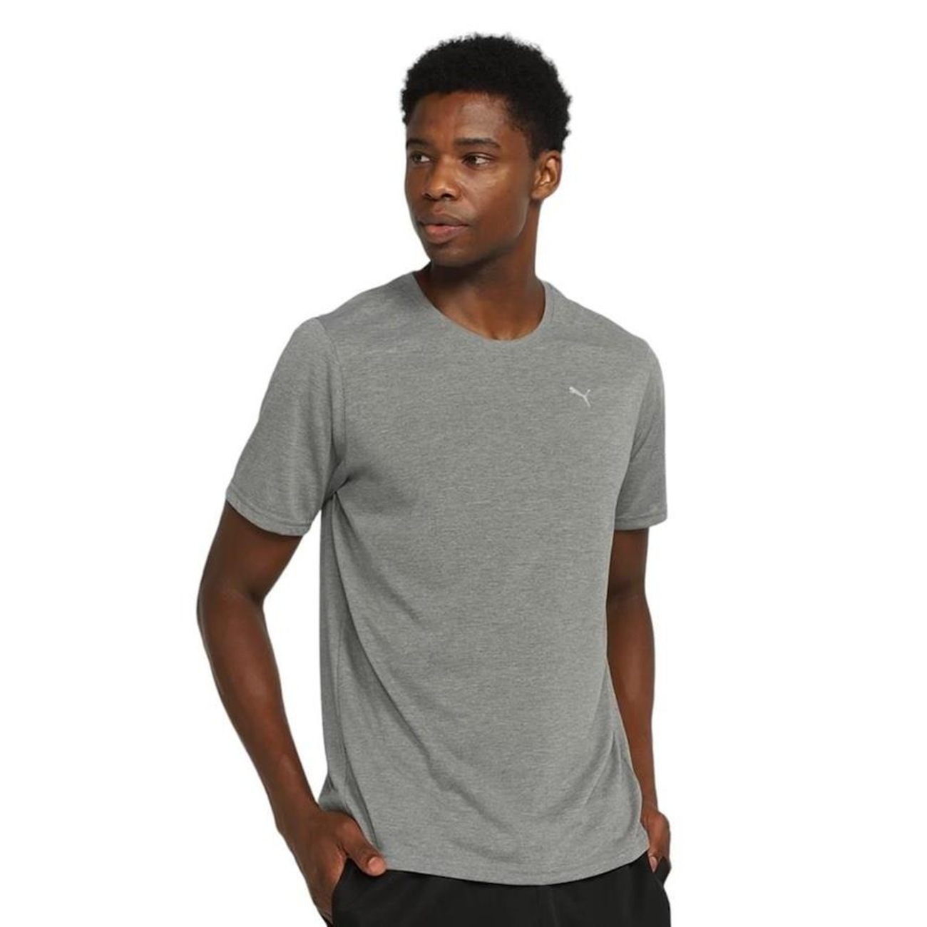 Camiseta Puma Performance Heather - Masculina | Centauro