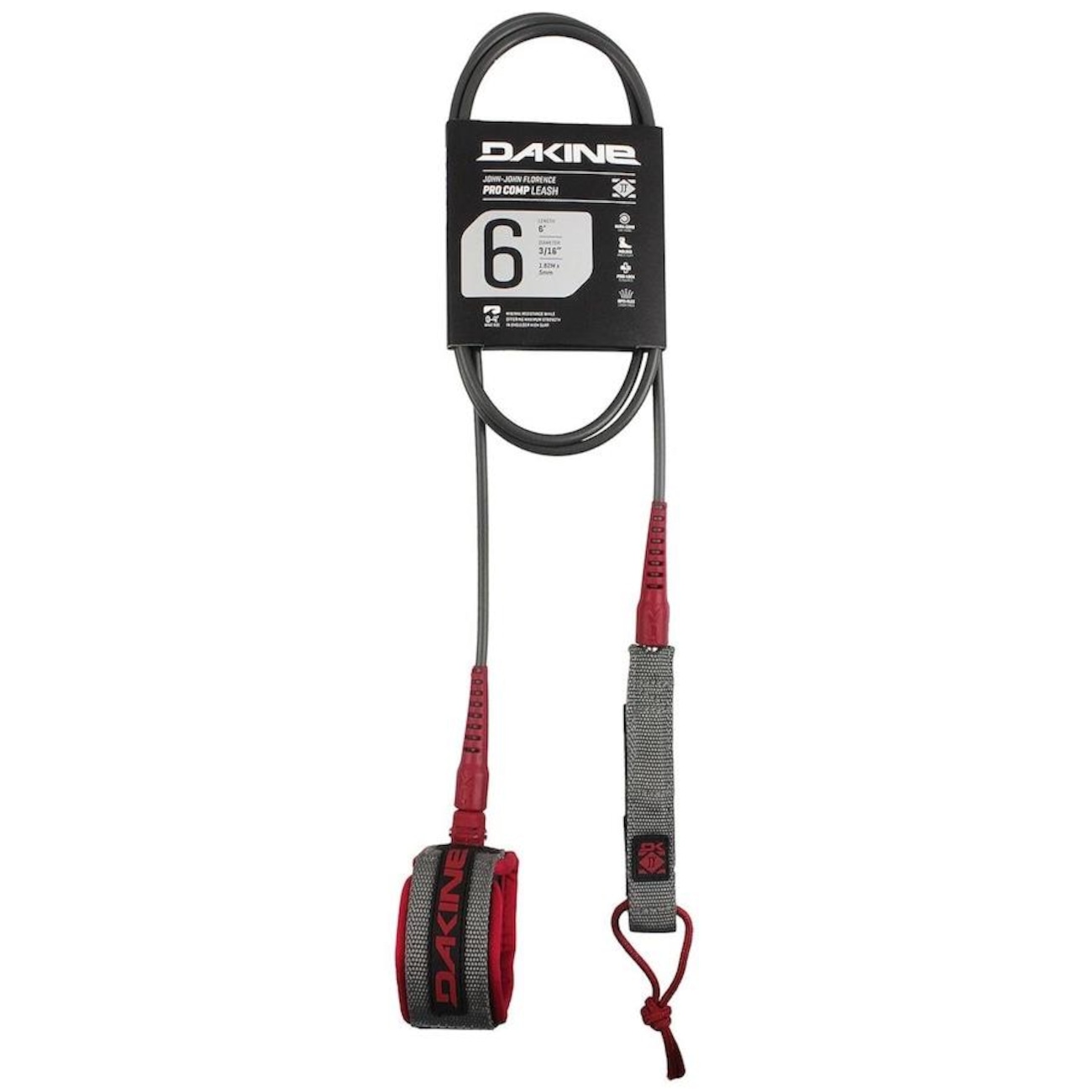 Leash Dakine Pro Comp 6X3/16 John John Florence Port | Centauro