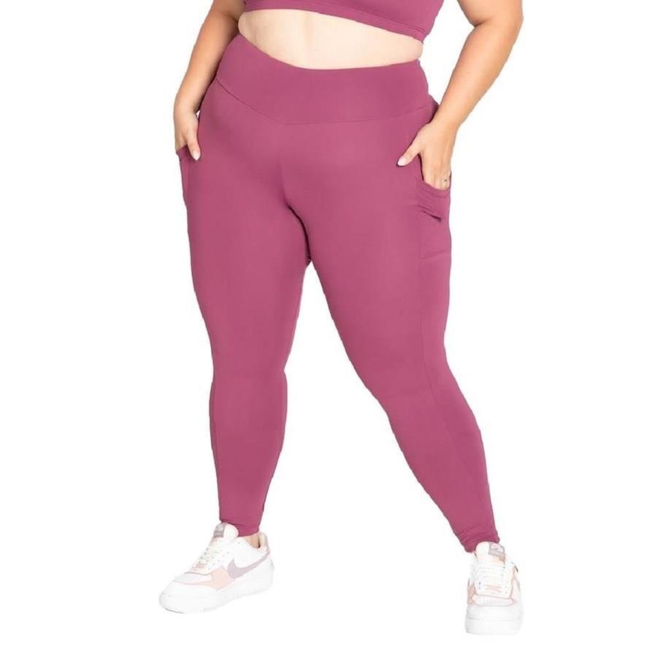 Calça Legging Trinys Nakay F-15454 Plus Size com Bolso - Feminina ...