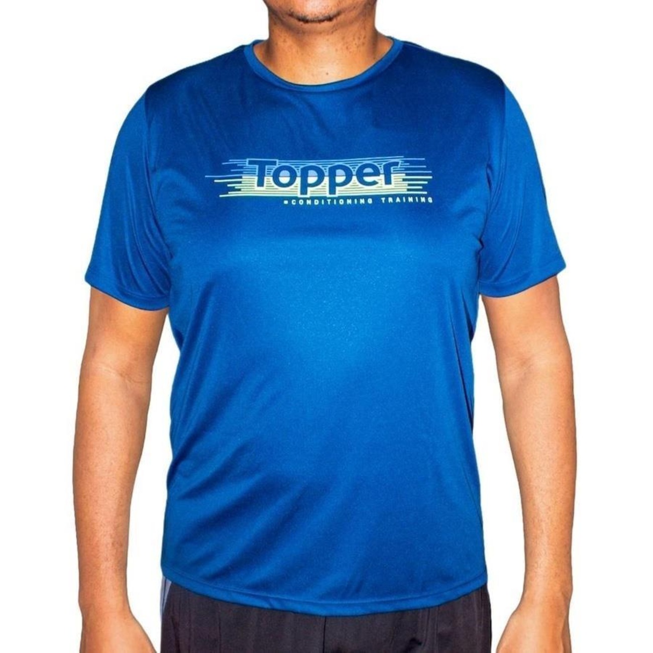 Camiseta Topper Stamp Logo Plus Size - Masculina em Promoção | Centauro