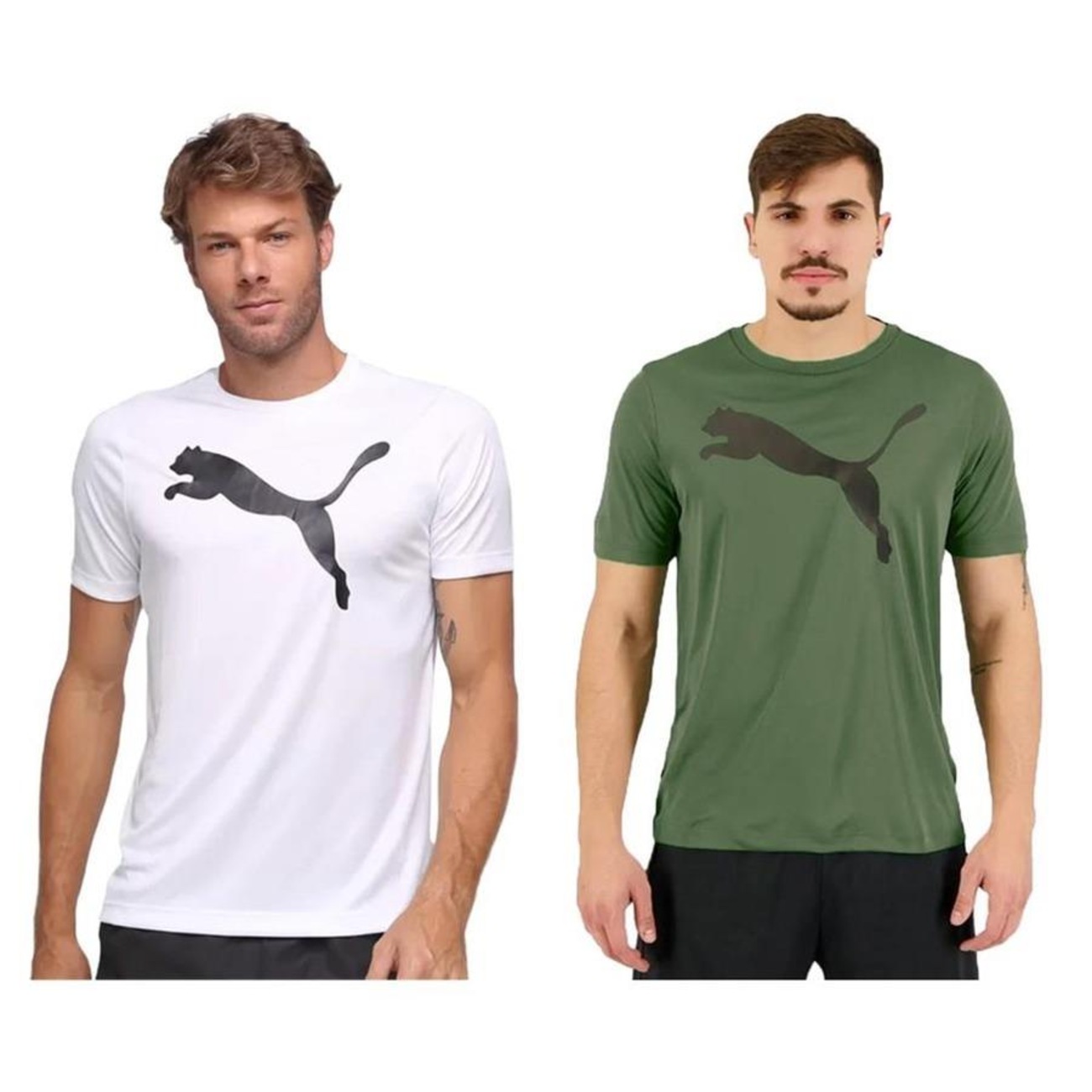 Kit de Camisetas Puma Active Big Logo - Masculino - 2 unidades | Centauro